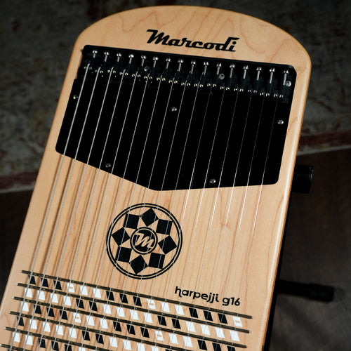 RECONDITIONED Premium Maple Harpejji G16